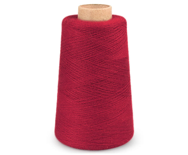 Superfine Alpaca Weaving cone RJ2055 - Cerise – Yarns For Weaving